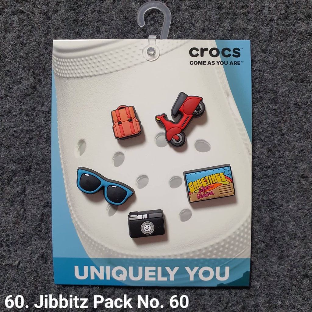 ONHAND Authentic Jibbitz Pack designs 41 - 80 Hole Shoes Charms ...