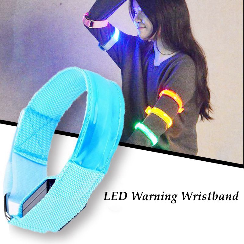 Outdoor Sports Night Running Light Safety Jogging Led Arm Leg Warning ...