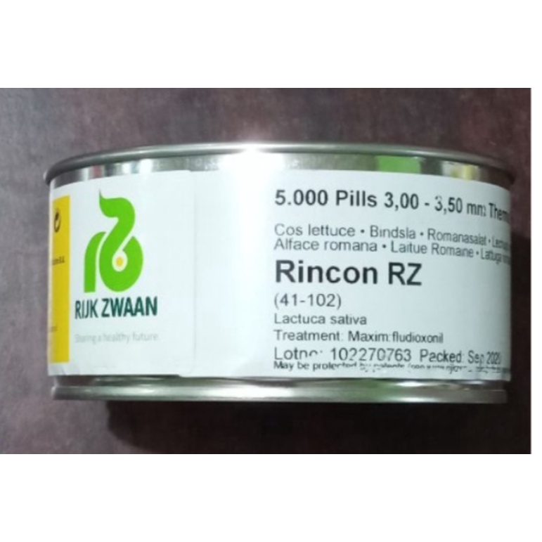 RINCON RZ SEEDS Cos MINI ROMAINE LETTUCE 5,000 PILLS (RIJK ZWAAN ...