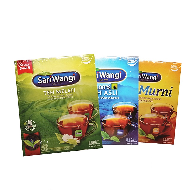 Sari Wangi - Large Packaged Tea Bags - 100 pcs | Shopee Philippines