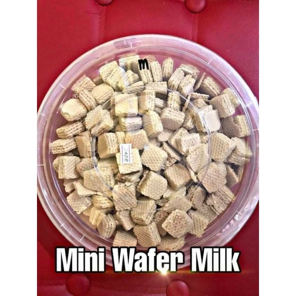 Mini wafer milk in tub | Shopee Philippines