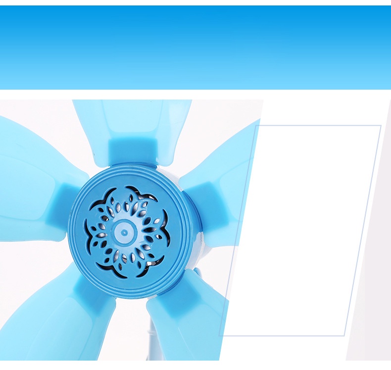 23W 5 Blades Stand Fan Portable Stand Fan Foldable Stand Fan Electric ...