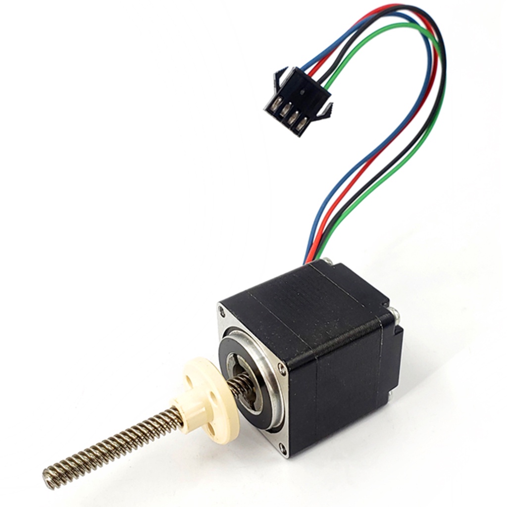 28 stepper motor Screw T type screw stepper motor Reciprocating linear ...