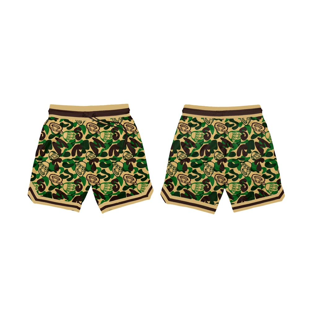 MSTR CO. - SAGE R1 Mesh Short (Collage Mustard) | Shopee Philippines