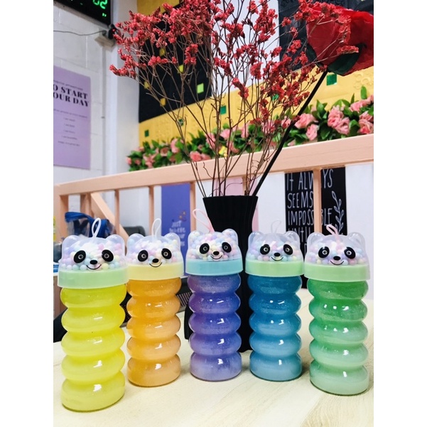 Twisted Panda Slime with Styro Balls | Shopee Philippines