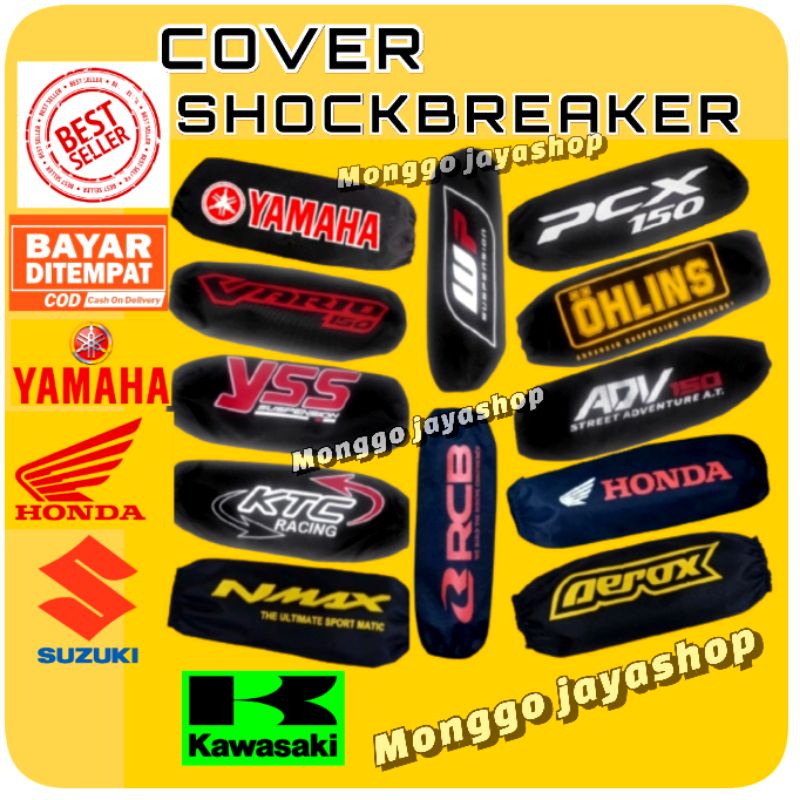 Rear Shock Cover Motorcycle Shockbreaker Cover Vario Aerox Pcx Nmax Mio ...