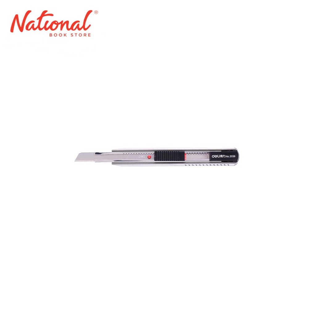 Deli Handheld Cutter 2036 Small National Book Store | Shopee Philippines