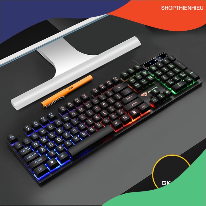Divipard GK-20 multi-color led mechanical keyboard - standard ...