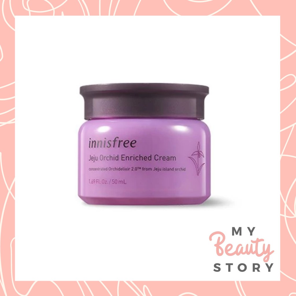 Innisfree Jeju Orchid Enriched Cream 50ml | Shopee Philippines