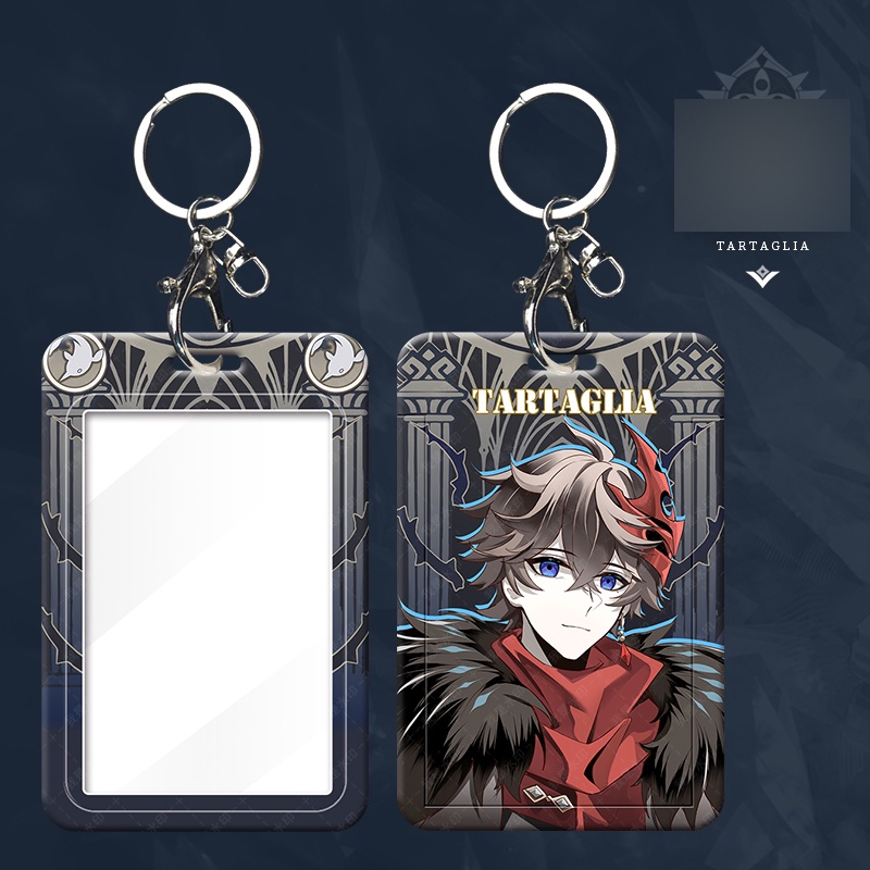 Genshin impact Fatui card holder genshin impact childe Knave card cover ...