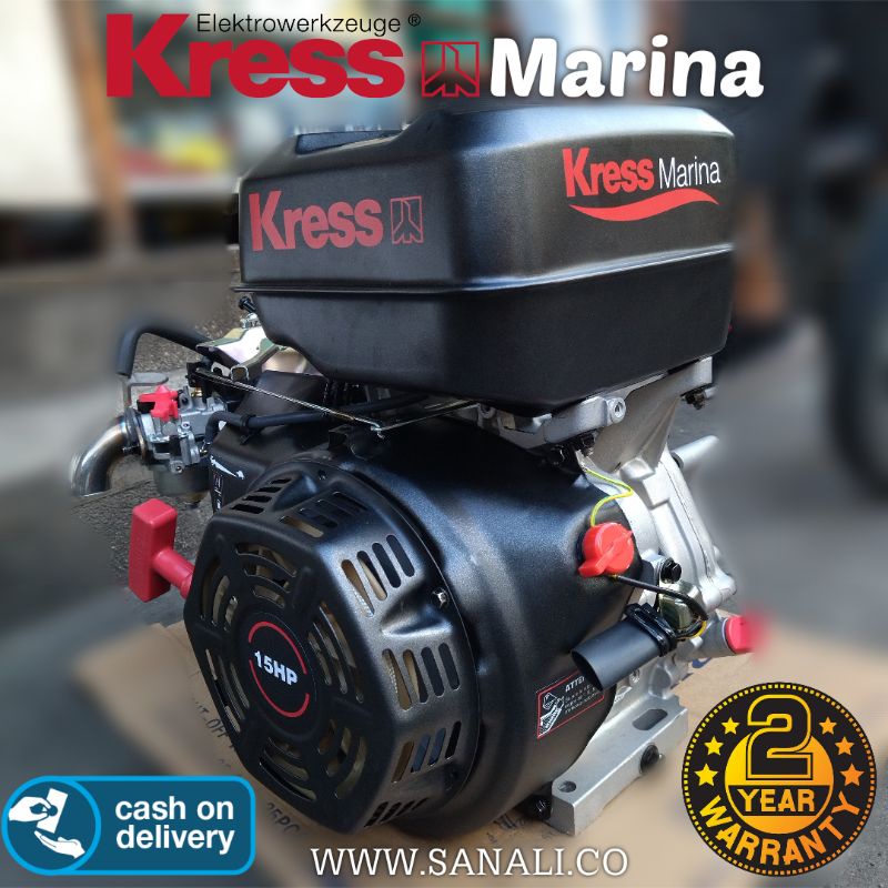 KRESS Marina Gas Engine 15HP (KE215R) | Shopee Philippines