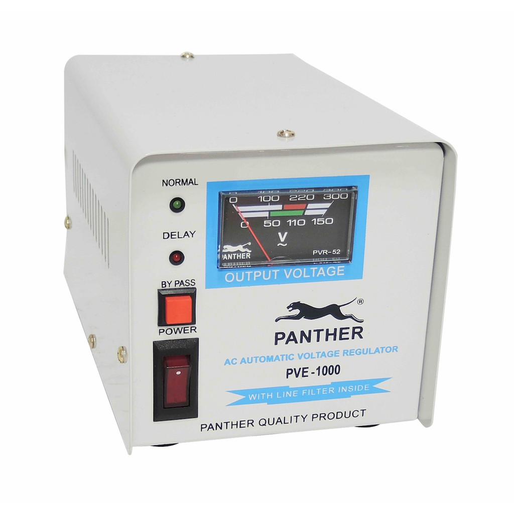 Panther 1000W AVR w/ Power on Delay | Relay Type | | 3 Sockets ...