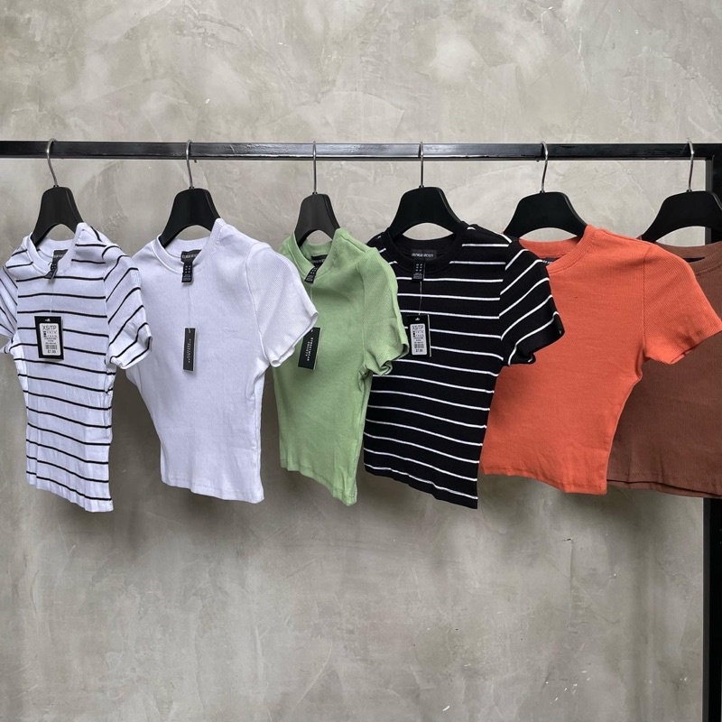 Streetwear Society Basic Ribbed Crop Top | Closetbykaykay | Shopee ...
