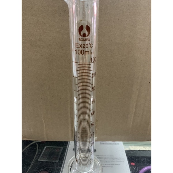 Graduated cylinder 100ml made in China | Shopee Philippines