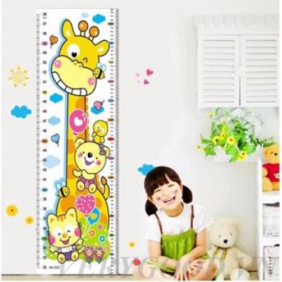 Height Measure Wall DECAL for Children | Shopee Philippines