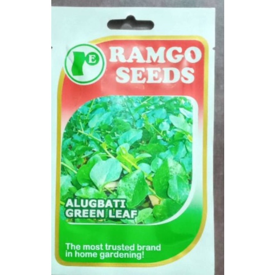 GREEN ALUGBATI SEEDS 1 ORIGINAL PACK (RAMGO) | Shopee Philippines