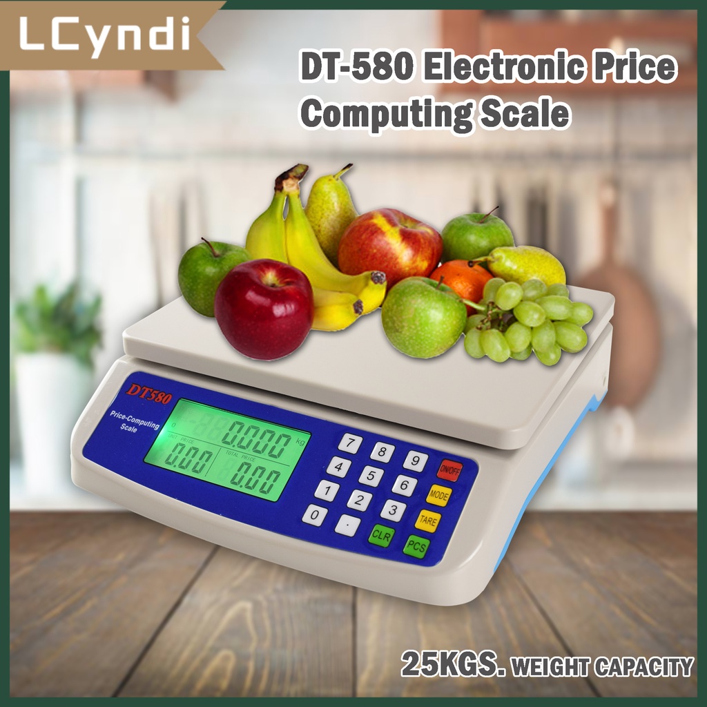 DT-580 Electronic Scale 30kg Digital Weighing Scale LCD Mini Personal ...