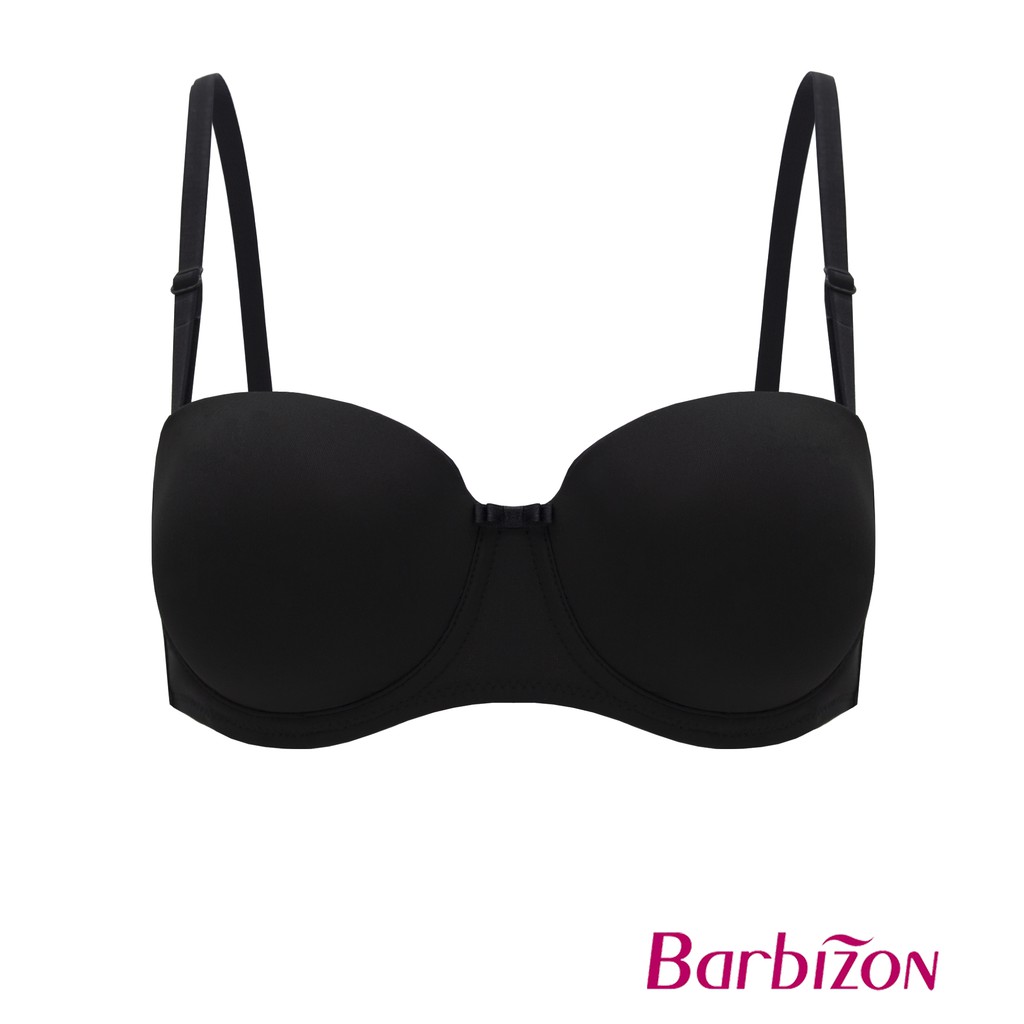 Barbizon Classic Beauty Underwire Half Cup Bra w/ Removable Pads Women ...