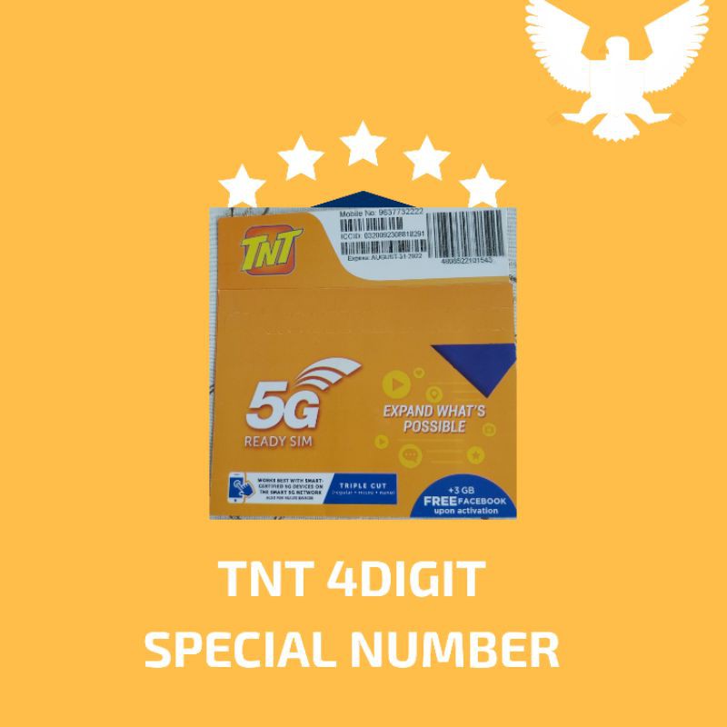 TNT sim 5G Special number Vanity sim | Shopee Philippines