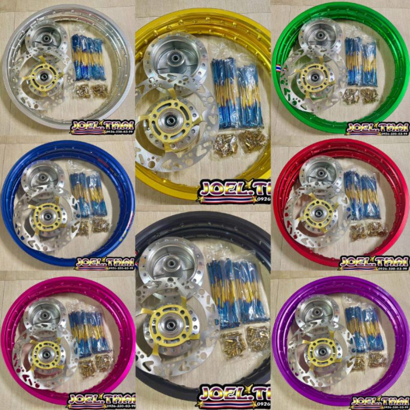 Rim Set With Bearing Xrm110,Xrm125,Wave125i,Wave100Disctype Rs 125 ...