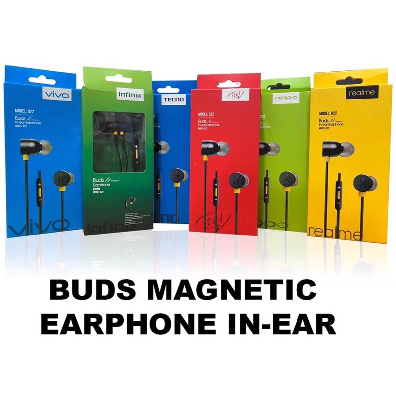 Magnetic In-Ear Earphone Buds with Mouthpiece | Shopee Philippines