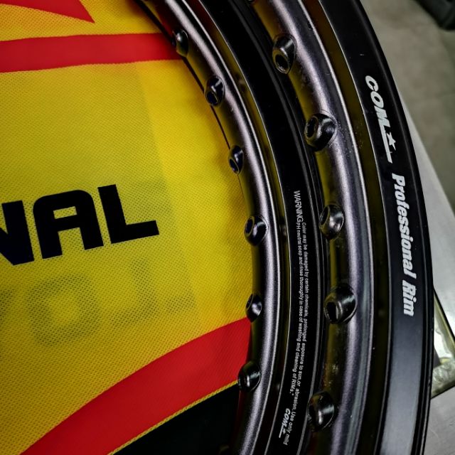 COMSTAR E-Type Rim [PAIR/PARES] 1.40x17 Black (Aluminum Alloy Rim ...