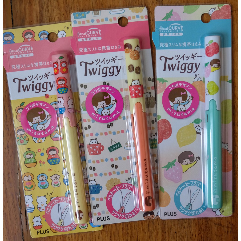 PLUS x Mizutama Pen Type Compact Twiggy Scissors | Shopee Philippines