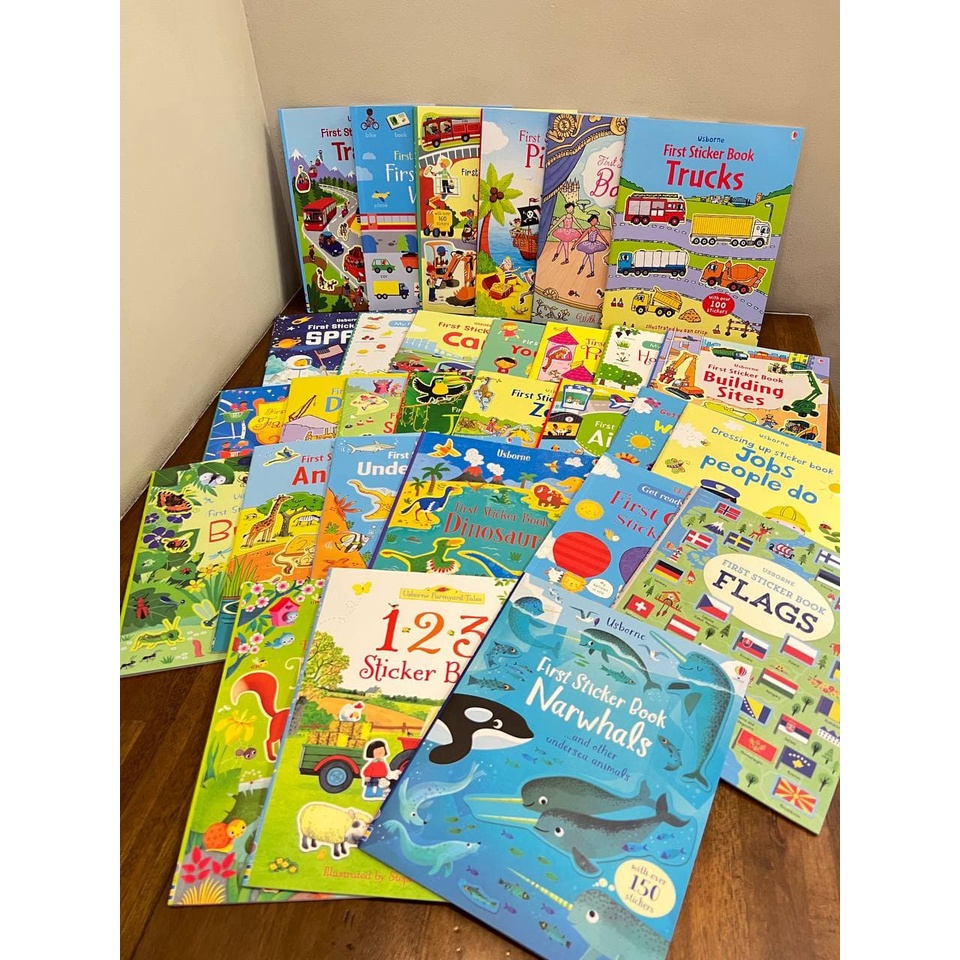 PART 1 Fun Sticker Boook / USBORNE Sticker books / Sticker Book ...