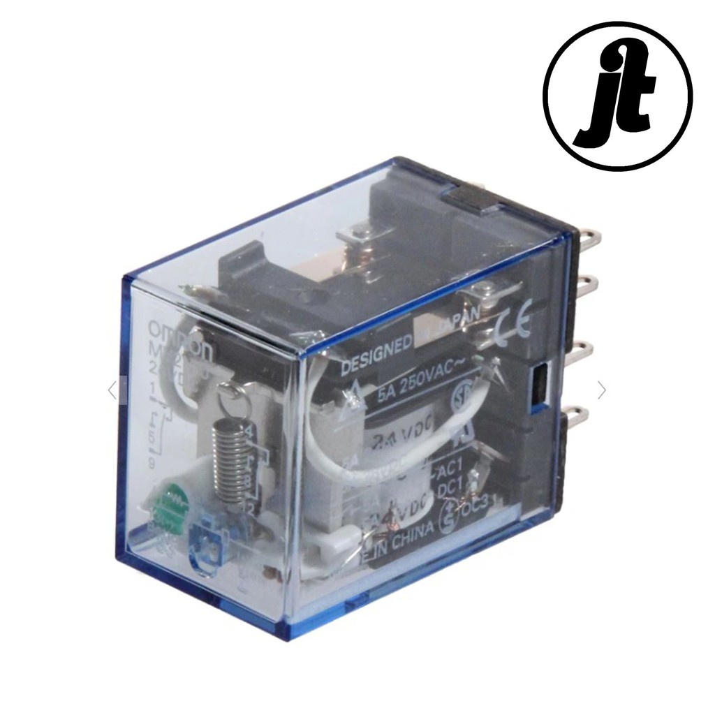 Omron 12VDC DPDT (2 Form C) 8-pin power relay | Shopee Philippines