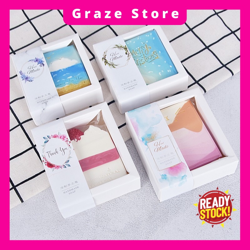 Kraft Box Paper Box Ins Style/ Soap Packaging/ Kotak Sabun Packaging ...