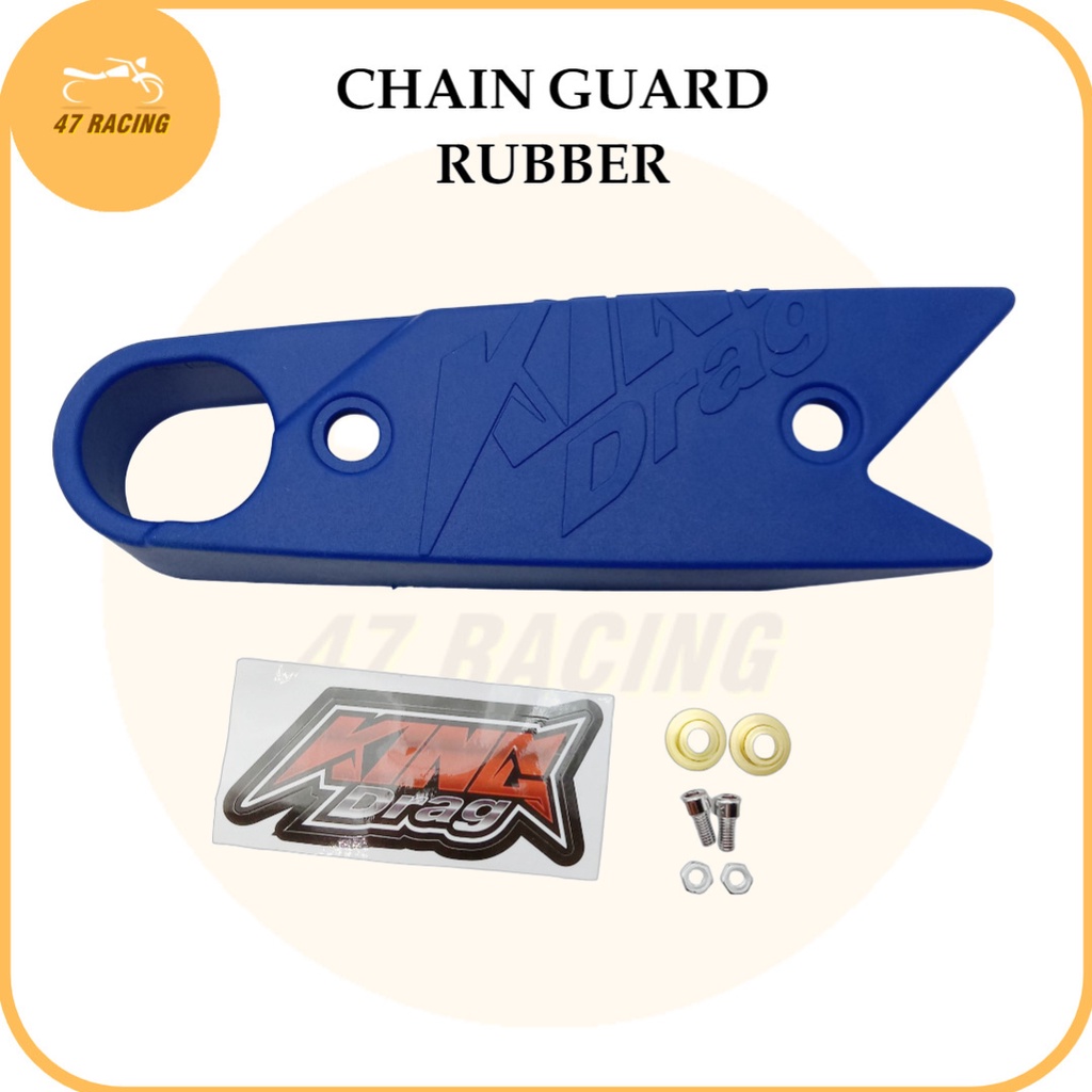 47RACING KING DRAG CHAIN GUARD/RUBBER GUARD UNIVERSAL | Shopee Philippines