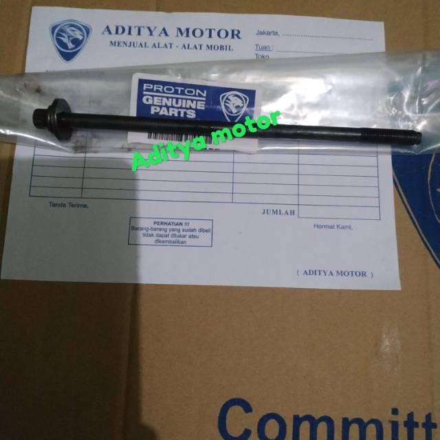 Original proton exora cylinder head bolt | Shopee Philippines