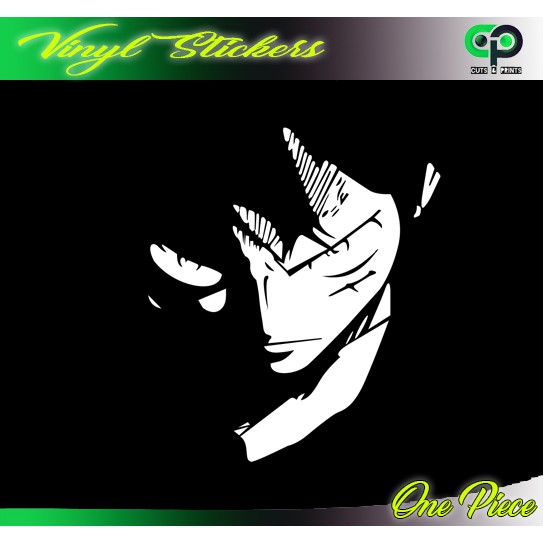 Luffy 005 One Piece Vinyl Sticker – Waterproof Decal for Laptop, Car ...