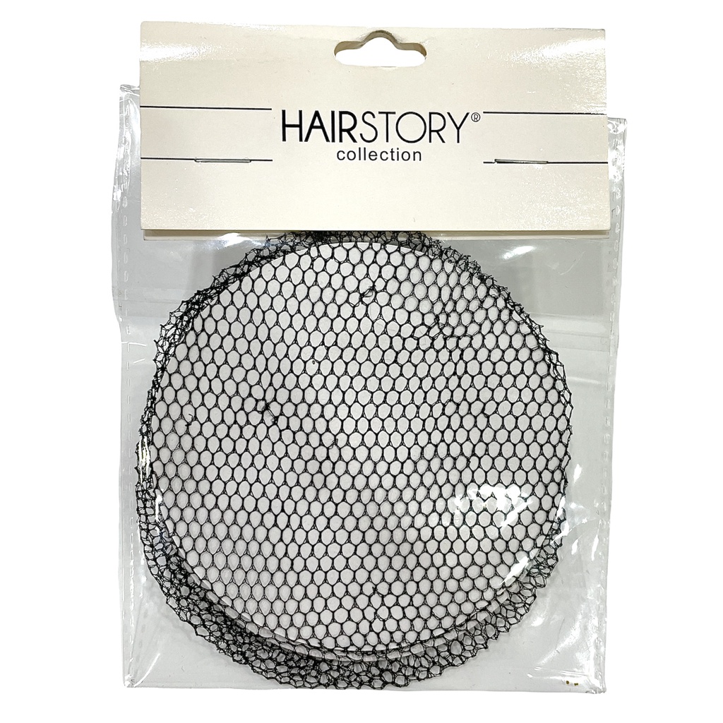 HAIRSTORY Basic Black Hair Net Bun (Pack of 2 pcs) | Shopee Philippines