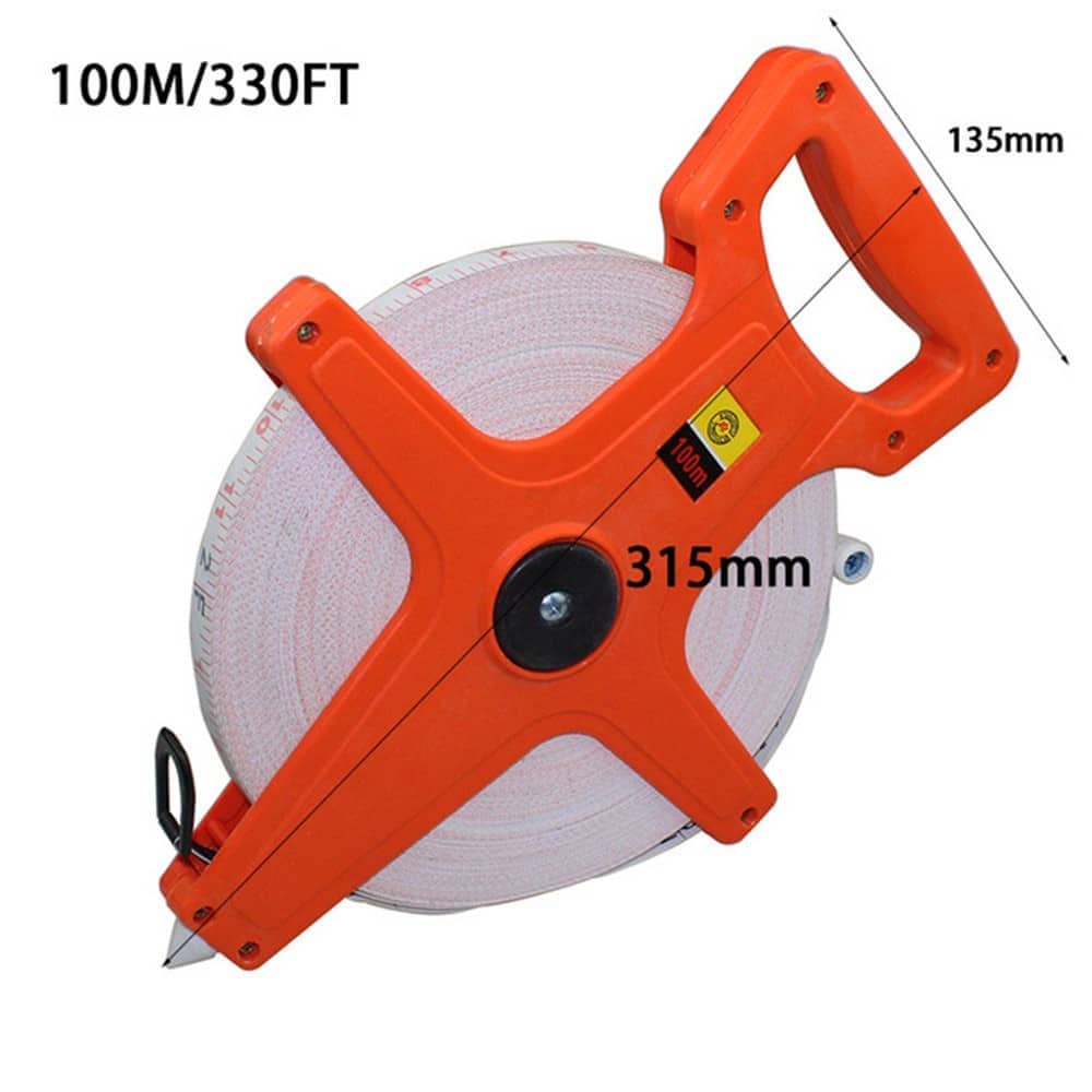 Tape Measure Reel Fiberglass Meter 50m,100m Inch Metric Scale For ...