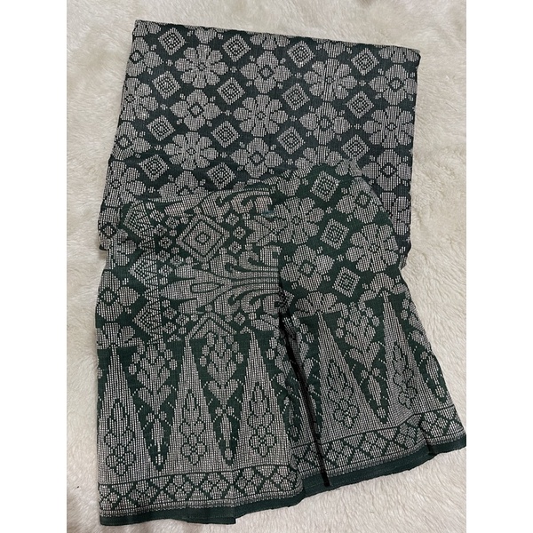 SAMPIN EMERALD GREEN SET SEDONDON SIAP JAHIT (Corak Random) | Shopee ...