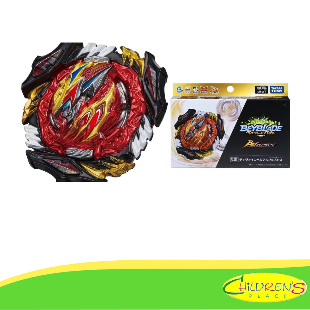 Takara Tomy Beyblade Burst B-197 Booster Divine Belial.Nx.Ad-3 | Shopee ...