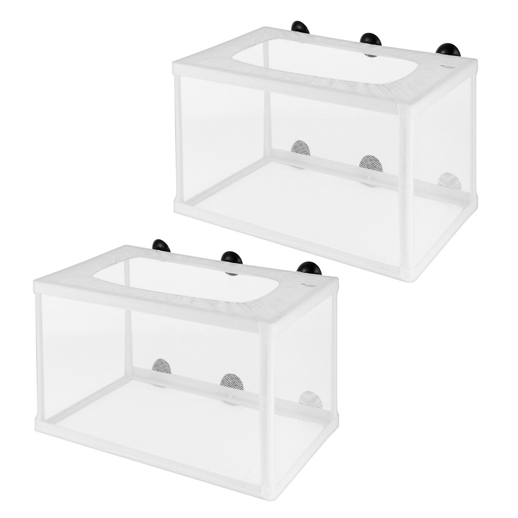 [READY STOCK] 2 Pcs Fish Tank Holder Hermit Crab Cage Net Aquarium for ...