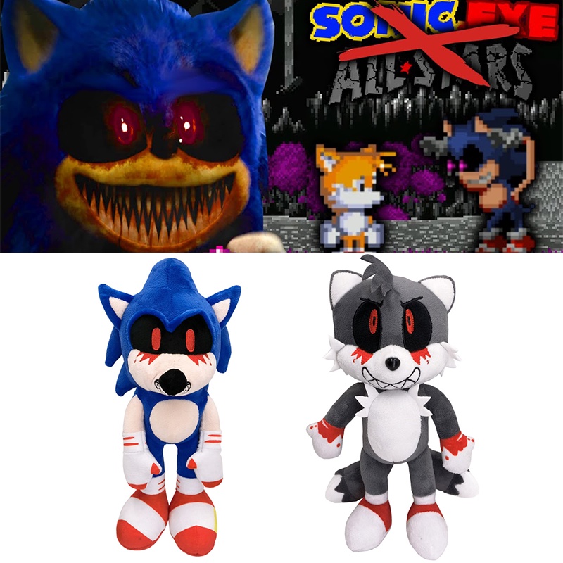 Sonic Plush Exe Toy Evil Blood Soft Stuffed Doll Spirits Of Hell For ...