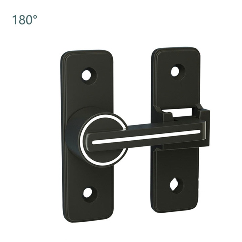 weroyal Zinc Alloy Rotate Bolt Lock 90/180 Degree Gate Latches Safety ...