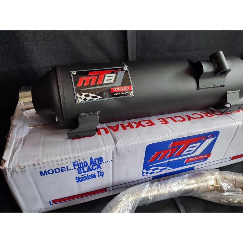 Mt8 STAINLESS TIP POWER PIPE YAMAHA FINO ARM | Shopee Philippines