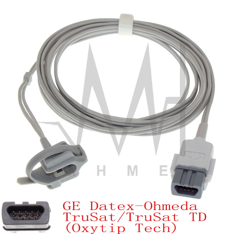 Compatible With Spo2 Sensor Of Ge Datex Ohmeda Trusat Trusat Td Oxytip