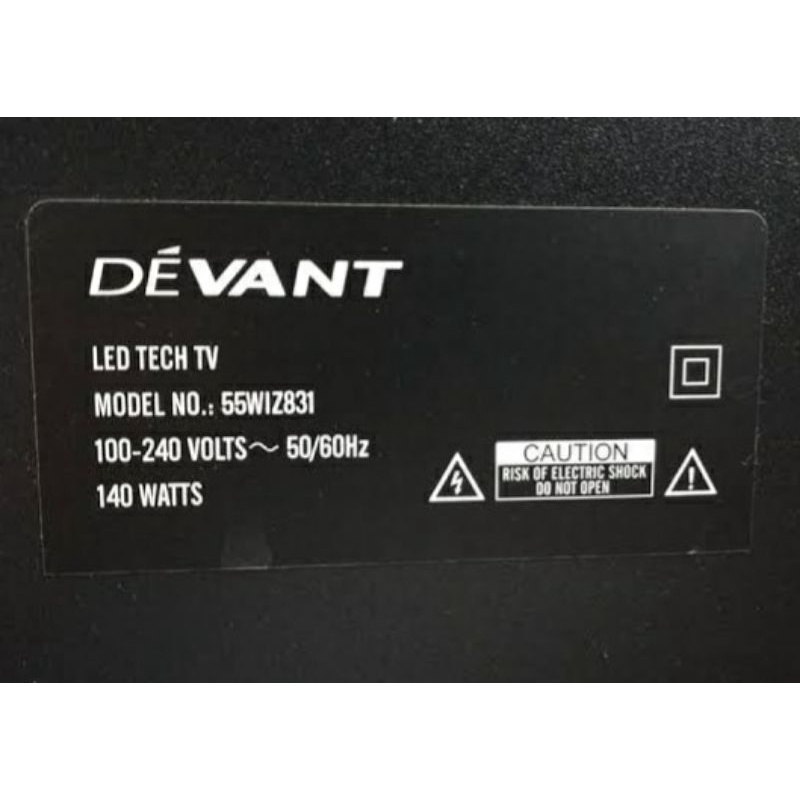 Backlight Set 55inch Devant 55wiz831 Brandnew Originally fit 4pcs 2left ...