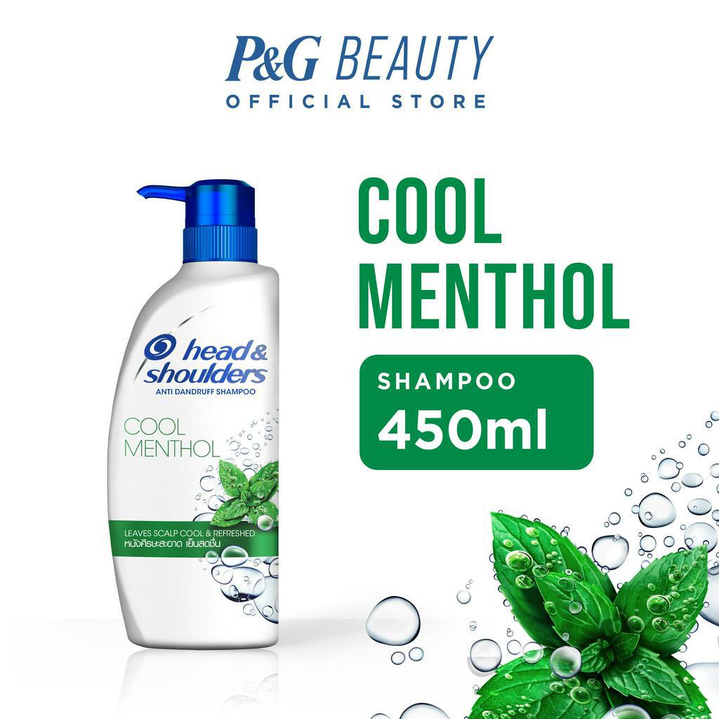 Head & Shoulders Cool Menthol Anti Dandruff Shampoo 450ML | Shopee ...