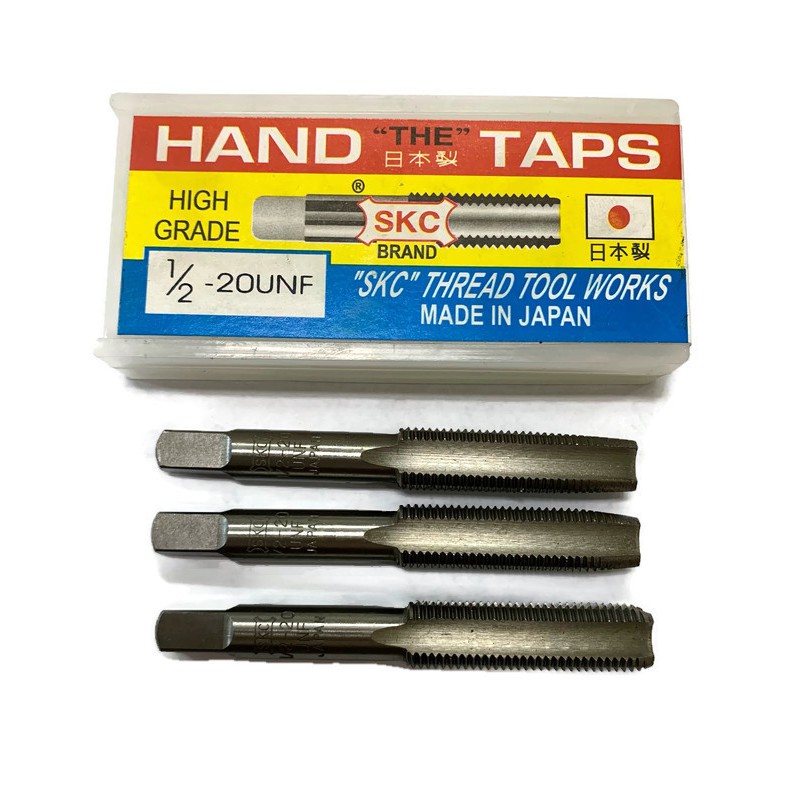 SKC 3 pcs. Hand Tap 1/2"-20UNF Made in Japan | Shopee Philippines