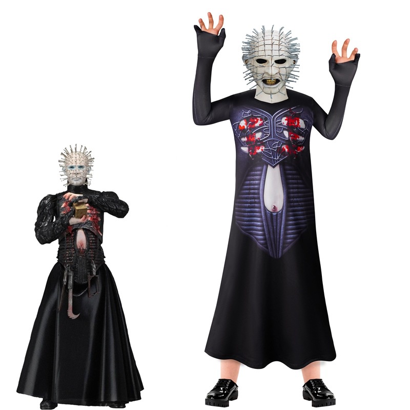 Halloween 2022 New Style Pinhead cosplay Costume Children's Party ...