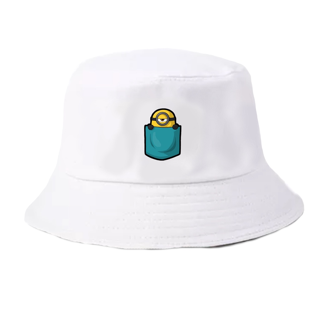 MINION Bucket Hat Fashion Accessories Fisherman Hat Sun Hat | Shopee ...