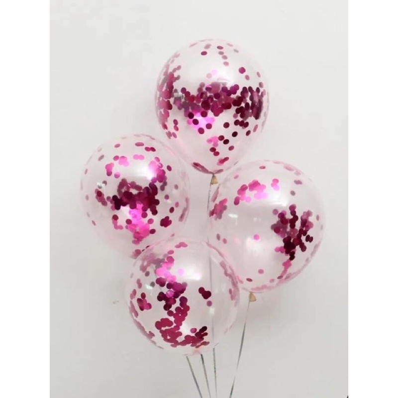Magic Confetti Balloon Birthday Party Deco（5pcs one pack） | Shopee ...