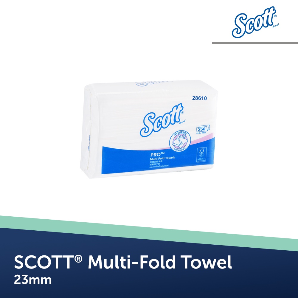 Scott? Multi-Fold Towel 23Mm | Shopee Philippines