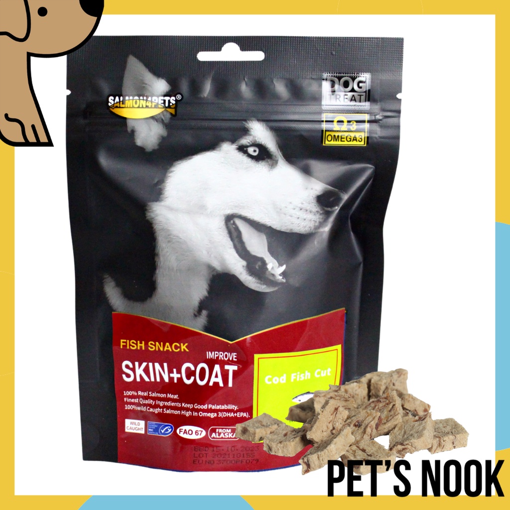 Cod Fish Cut Treat by Salmon4Pets - Premium Cod Fish Treats for Dogs ...